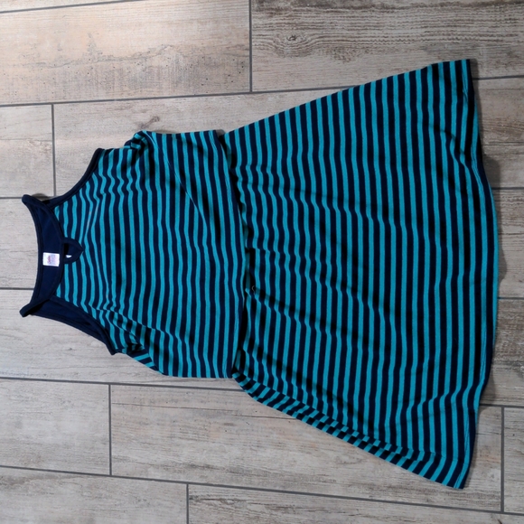 Justice | Dresses | Girls Justice Striped Tank Dress With Overshirt And ...